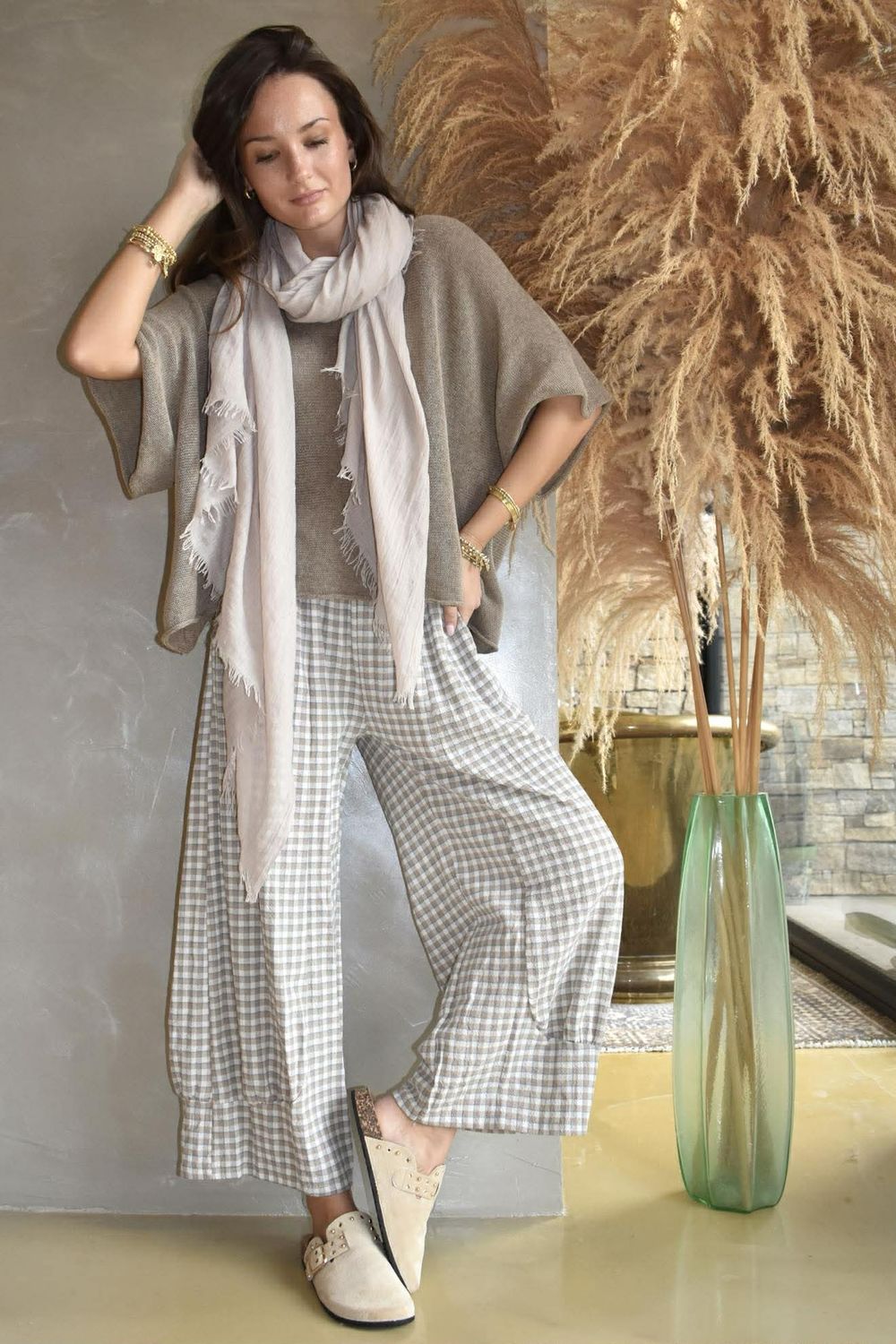 Conrad Box Cotton Knit Earth