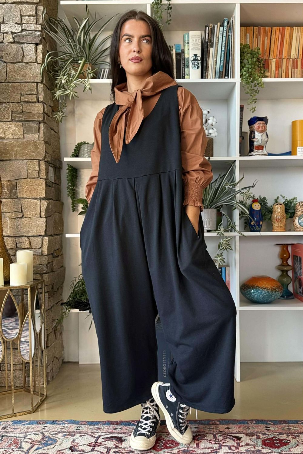 Lagen Jungaree Black