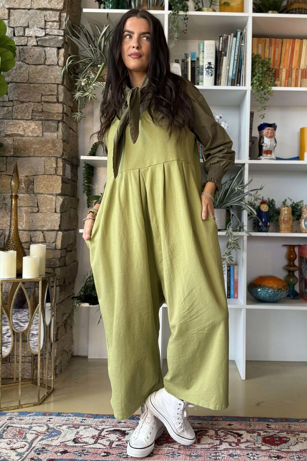 Lagen Jungaree Olive