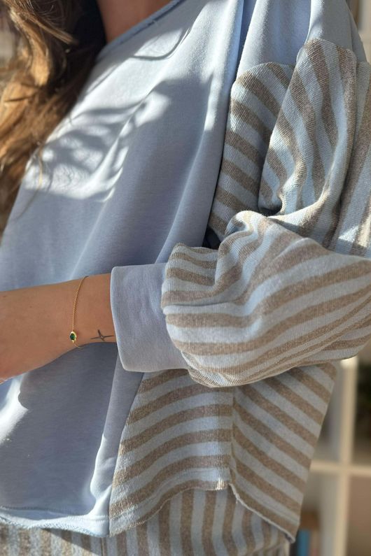 Shoreditch Slouch Sweat Iceberg Grey /11=